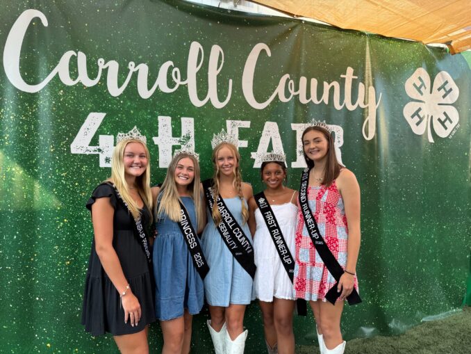 Congratulations to Tessa Ayres the 2025 Carroll County 4-H Queen & Miss ...