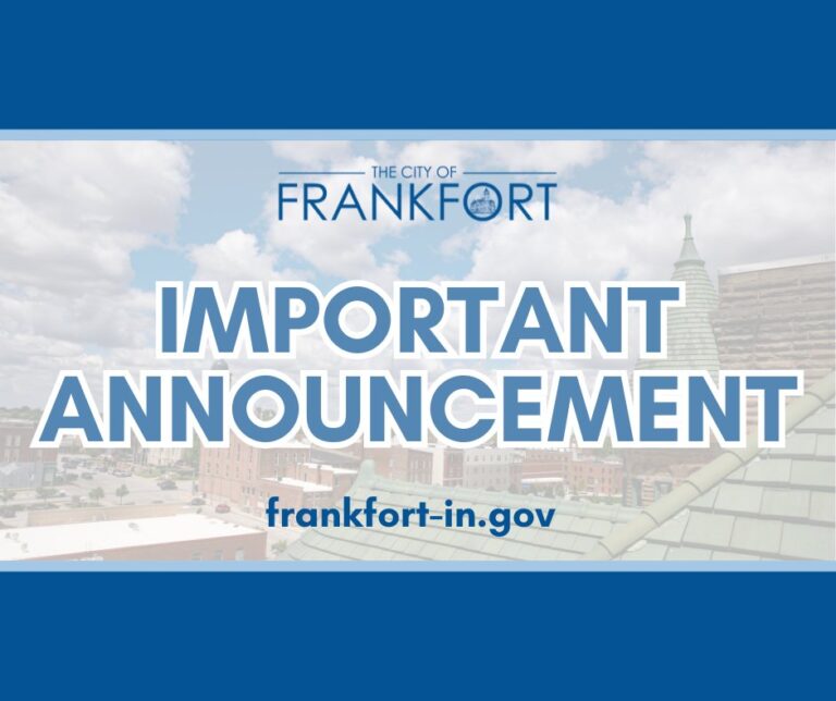 The City of Frankfort Board of Public Works & Safety Places Officer on ...