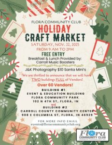 Flora Community Club Hosts Holiday Craft Market Tomorrow - Clinton ...