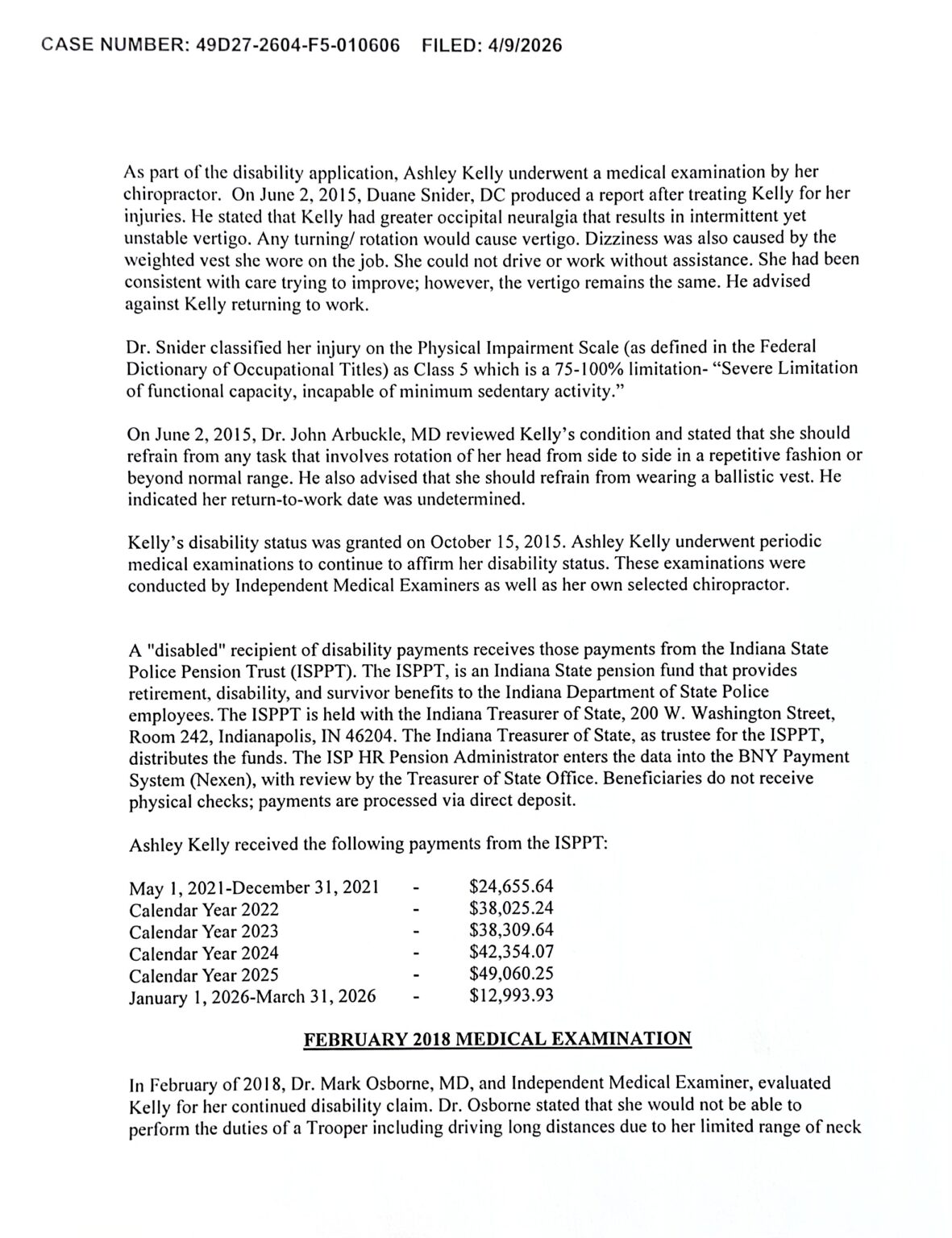 Indiana State Police Affidavit Alleges Jail Matron Ashley Kelly ...